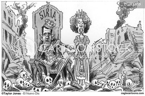 El-assad Cartoons and Comics - funny pictures from CartoonStock