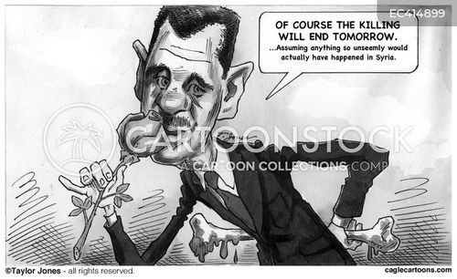 Bashar-al-assad Cartoons and Comics - funny pictures from CartoonStock
