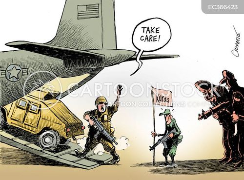 Thank You Kurds Cartoons and Comics - funny pictures from CartoonStock