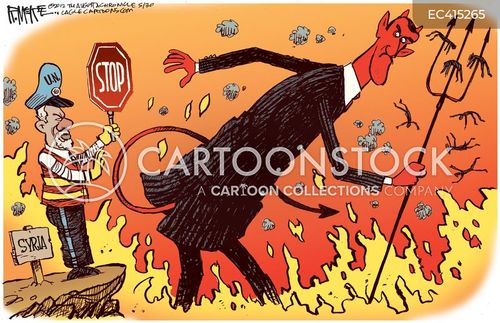 Peacekeeper Cartoons and Comics - funny pictures from CartoonStock