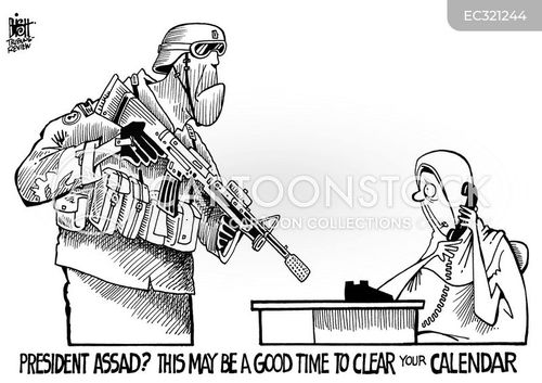 President Assad Cartoons and Comics - funny pictures from CartoonStock