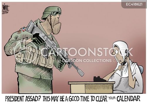 Chemical Weapons Attack Cartoons and Comics - funny pictures from ...
