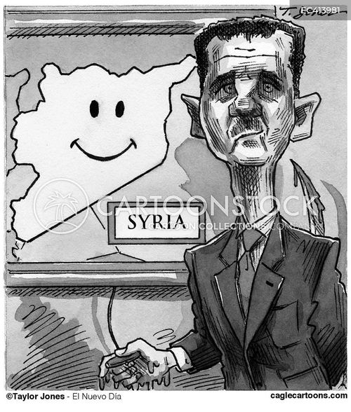 El-assad Cartoons and Comics - funny pictures from CartoonStock
