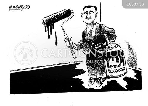 Syrian Oppression Cartoons and Comics - funny pictures from CartoonStock