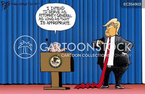 U S Attorney General Cartoons and Comics - funny pictures from CartoonStock