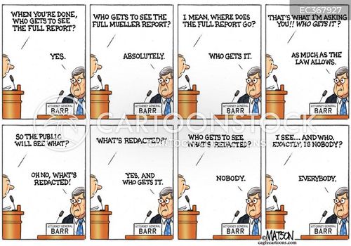 Mueller Hearings Cartoons and Comics - funny pictures from CartoonStock