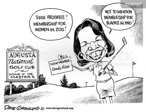 Women Members At Augusta Cartoons and Comics - funny pictures from ...