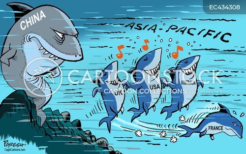 China Pact Cartoons and Comics - funny pictures from CartoonStock