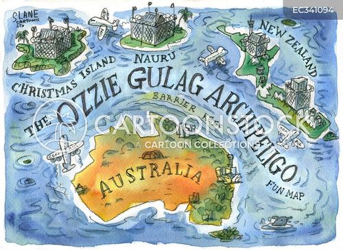 Migrant Detention Cartoons and Comics - funny pictures from CartoonStock