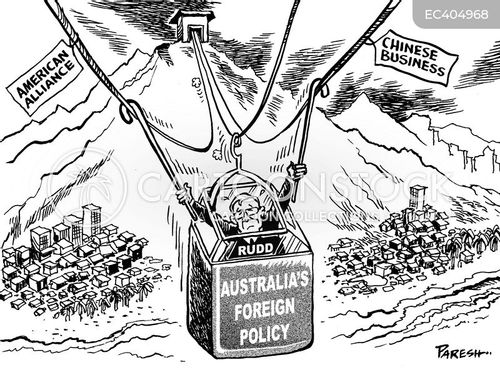 Australia Visit Cartoons and Comics - funny pictures from CartoonStock