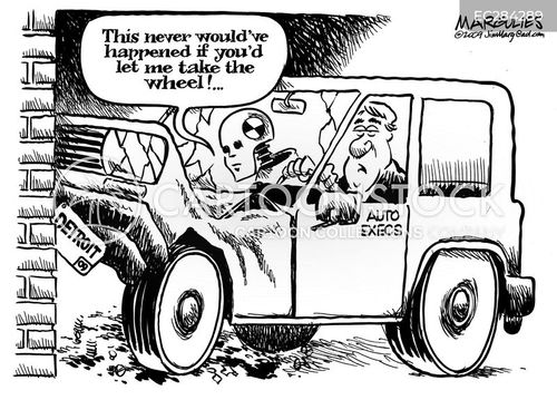 Car Factories Cartoons and Comics - funny pictures from CartoonStock