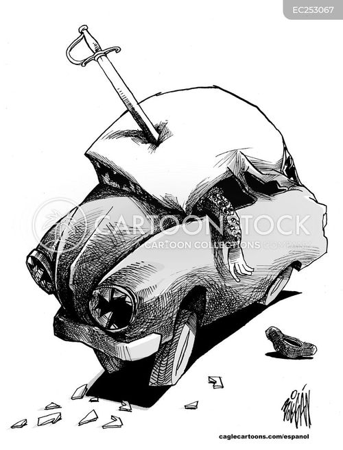 Colisionador Cartoons and Comics - funny pictures from CartoonStock