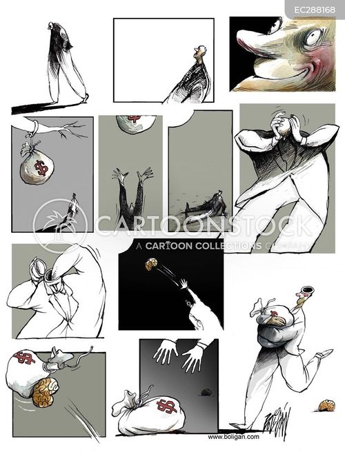 Money Hungry Cartoons and Comics - funny pictures from CartoonStock