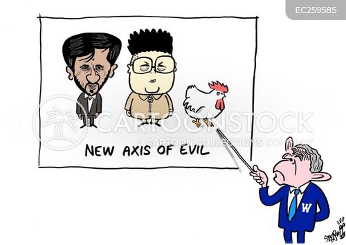 Axis Of Evil Cartoons and Comics - funny pictures from CartoonStock