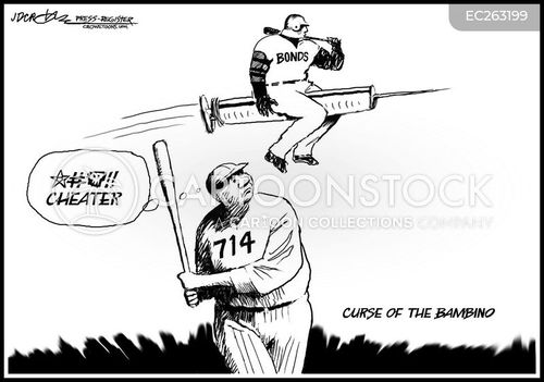 Babe Ruth Politieke Cartoon De Vrije Uitgevers Uitgeverscluster