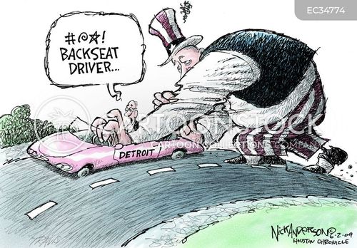 Backseat Driver Cartoons and Comics - funny pictures from CartoonStock