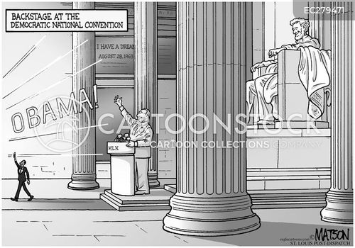 Backstage At The Democratic National Convention Cartoons and Comics ...