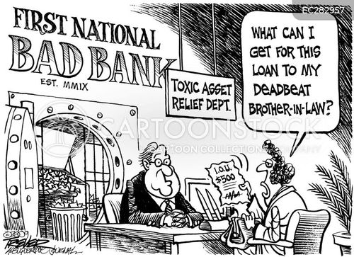 Banking Asset Cartoons and Comics - funny pictures from CartoonStock