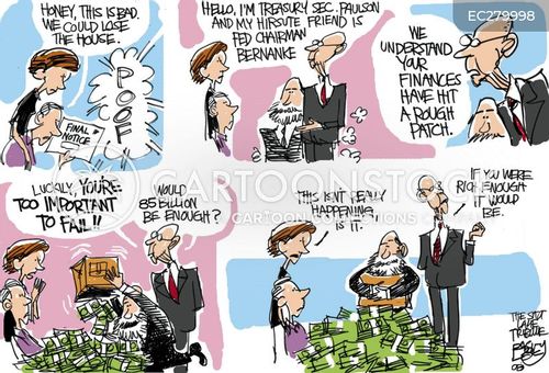 Bailout Cartoons and Comics - funny pictures from CartoonStock