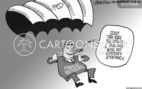 Financial Turmoil Cartoons and Comics - funny pictures from CartoonStock