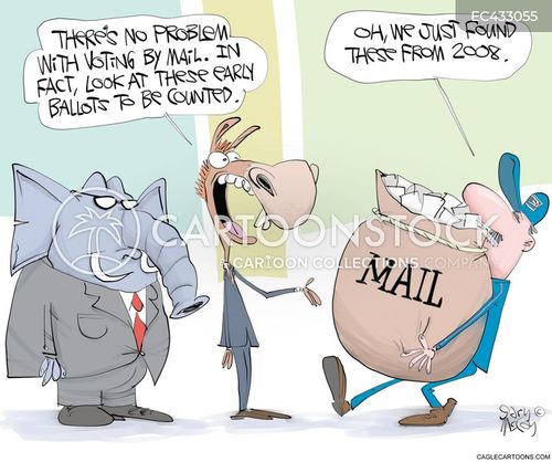 Ballot Box Fraud Cartoons and Comics - funny pictures from CartoonStock