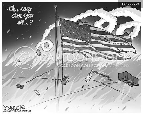Baltimore Riots Cartoons and Comics - funny pictures from CartoonStock