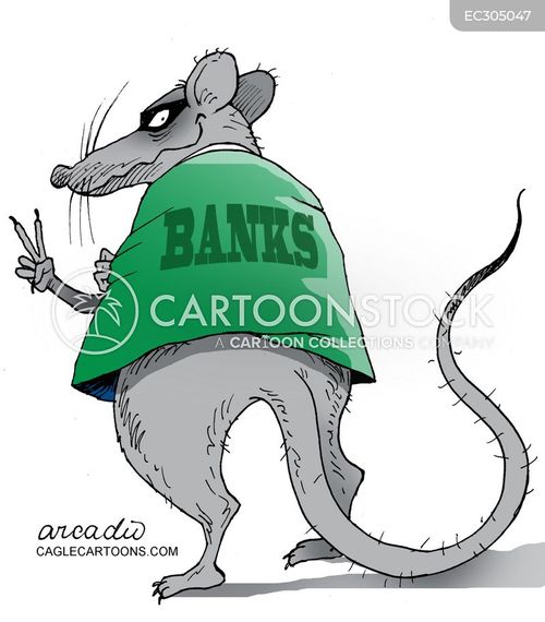 Grandes Bancos Cartoons and Comics - funny pictures from CartoonStock