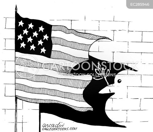 Eeuu Bandera Cartoons and Comics - funny pictures from CartoonStock