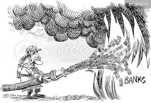 Pouring Money Cartoons and Comics - funny pictures from CartoonStock