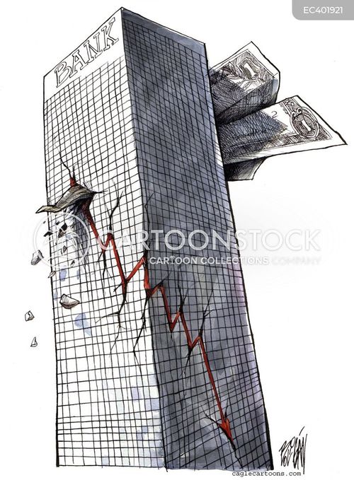 Bancos Stress Cartoons and Comics - funny pictures from CartoonStock