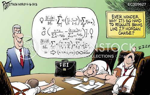 Bank Supervision Cartoons and Comics - funny pictures from CartoonStock
