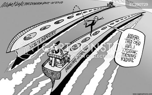 Banking Revolution Cartoons and Comics - funny pictures from CartoonStock