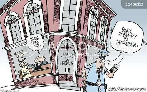 Cartoon Bank Robbery Cartoons and Comics - funny pictures from CartoonStock