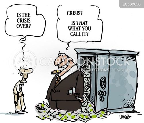 Economic Crisis Cartoons and Comics - funny pictures from CartoonStock