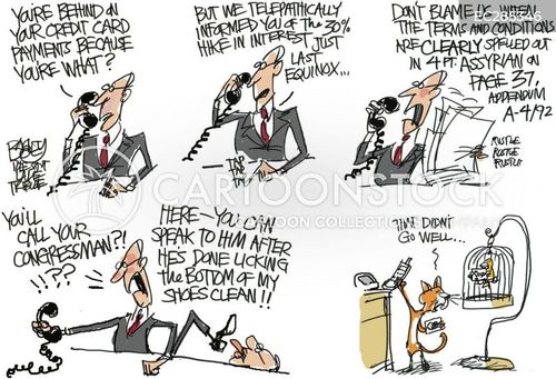 Consumer Credit Cartoons and Comics - funny pictures from CartoonStock