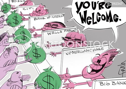 Run On Banks Cartoons and Comics - funny pictures from CartoonStock