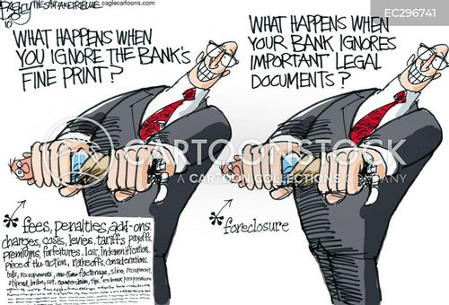 Securitized Cartoons and Comics - funny pictures from CartoonStock