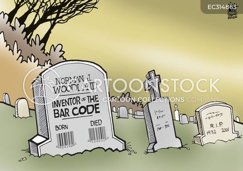 Barcode System Cartoons and Comics - funny pictures from CartoonStock