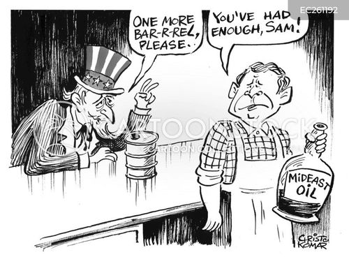 Oil Addict Cartoons and Comics - funny pictures from CartoonStock