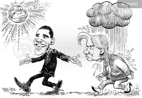 Obama Era Sunset Cartoons and Comics - funny pictures from CartoonStock