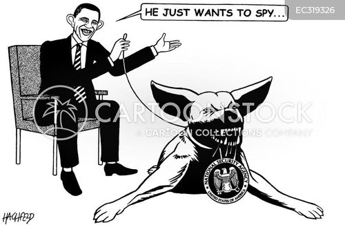 Nsa Logo Cartoons and Comics - funny pictures from CartoonStock