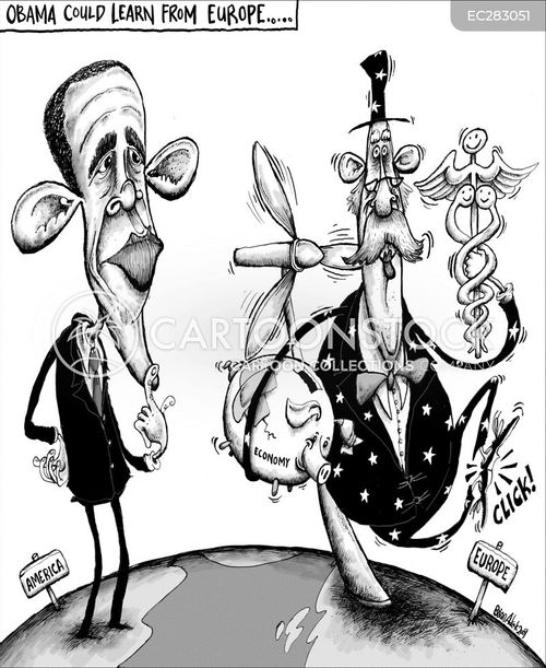 Old Man Europe Cartoons and Comics - funny pictures from CartoonStock