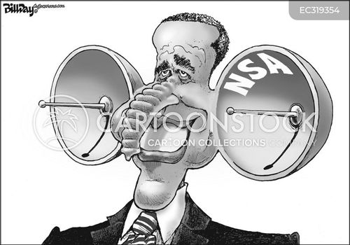 Domestic Wiretapping Cartoons and Comics - funny pictures from CartoonStock