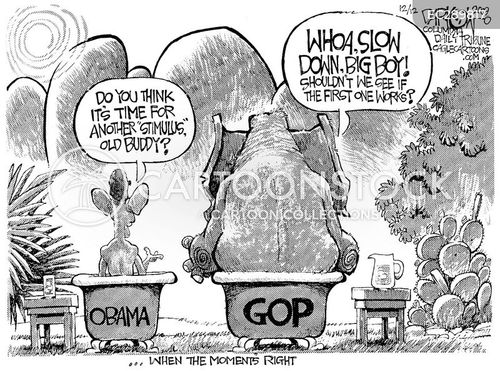 Stimulus Plan Cartoons and Comics - funny pictures from CartoonStock