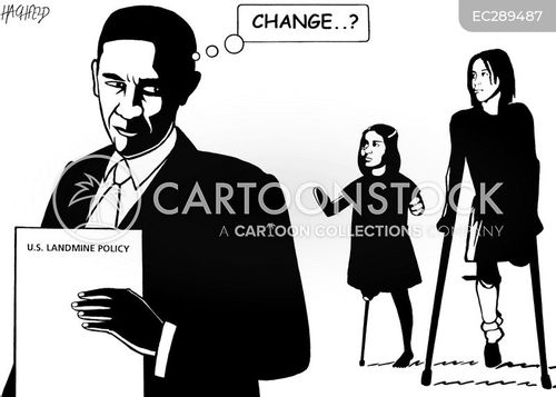 Landmine Cartoons and Comics - funny pictures from CartoonStock