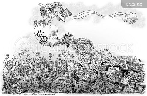 Arms Aid Cartoons and Comics - funny pictures from CartoonStock