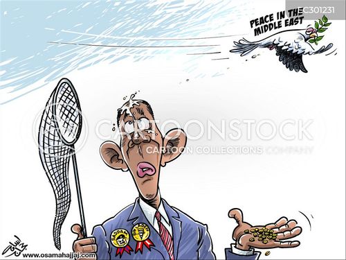 Elusive Peace Cartoons and Comics - funny pictures from CartoonStock
