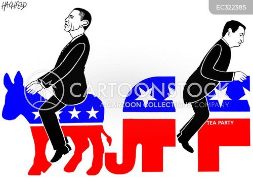Party Logos Cartoons and Comics - funny pictures from CartoonStock