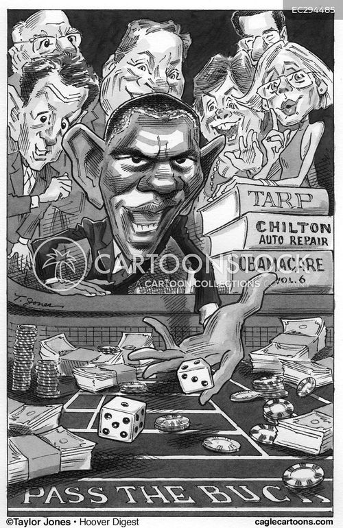 Economic Gamble Cartoons and Comics - funny pictures from CartoonStock