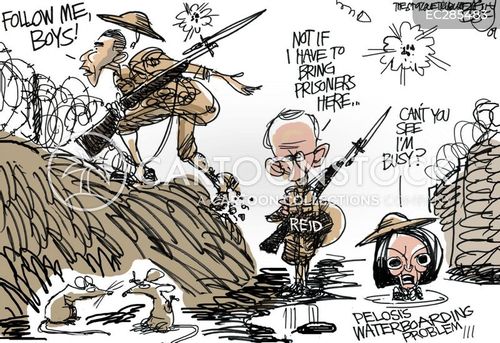 Cia Detainees Cartoons and Comics - funny pictures from CartoonStock